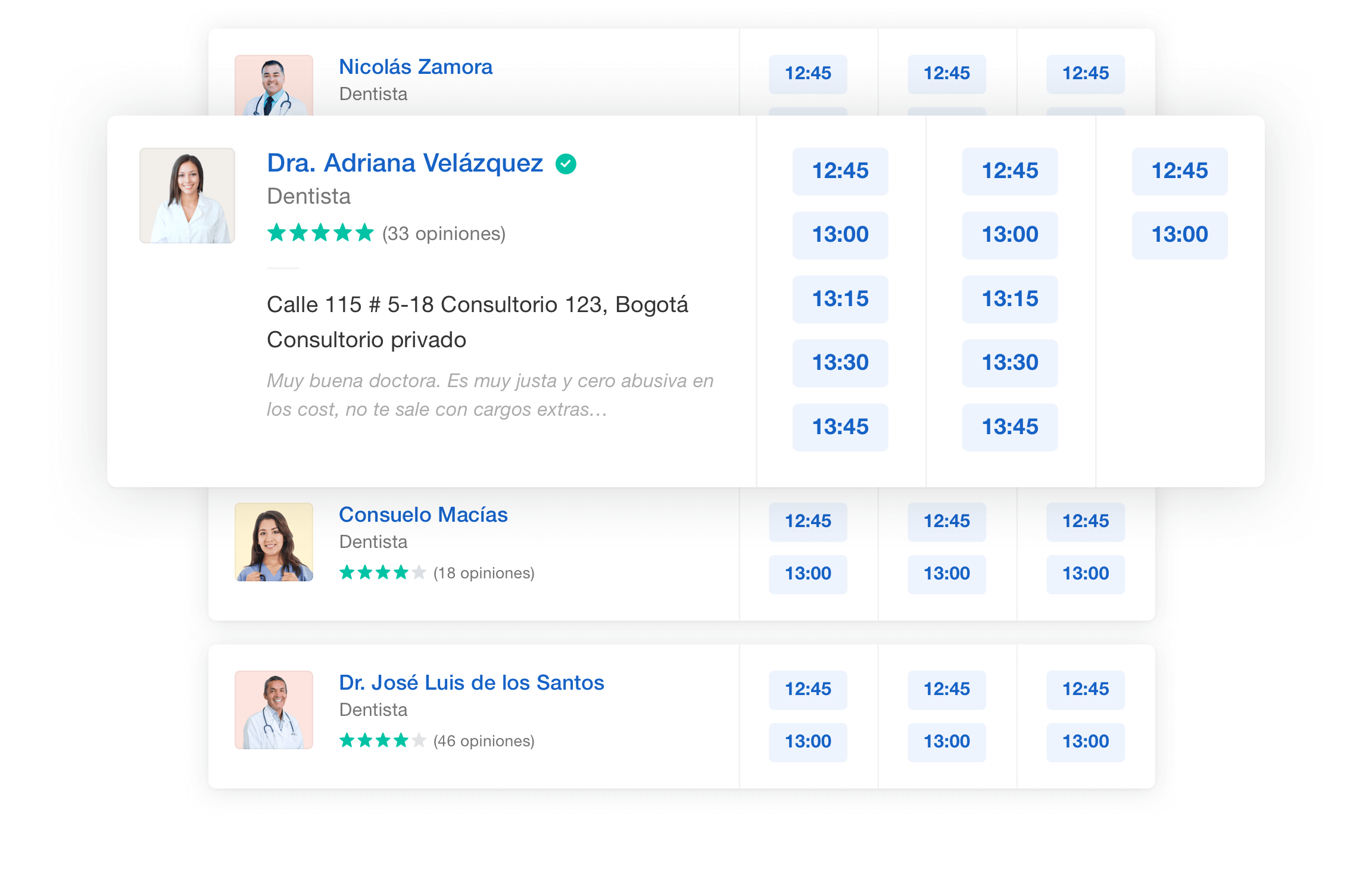 Doctoralia | Perfil Premium